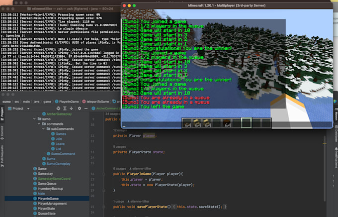 Create your custom minecraft plugin for you by Bobbits | Fiverr
