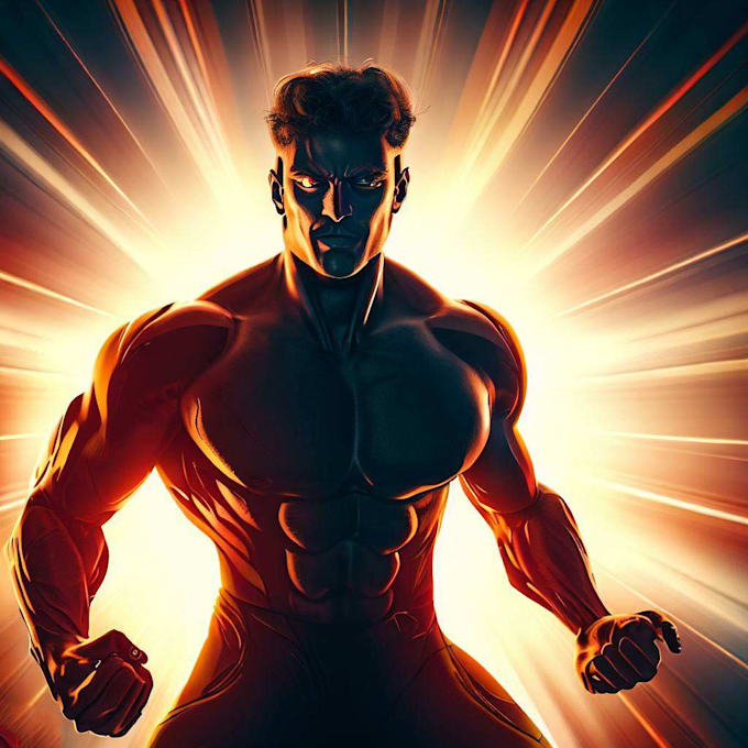 Make comic superhero cartoon character design by Brendansant | Fiverr