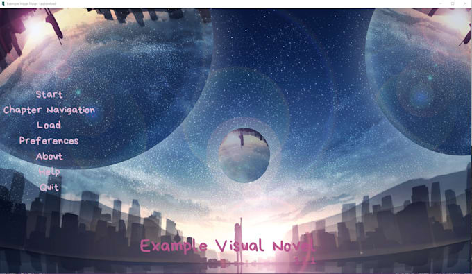 Code your visual novel by Loungepotato | Fiverr