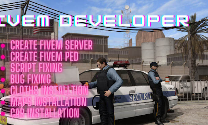 Make a fivem script, create esx server, fivem ped, mlo, clothes by Jasson_blake | Fiverr