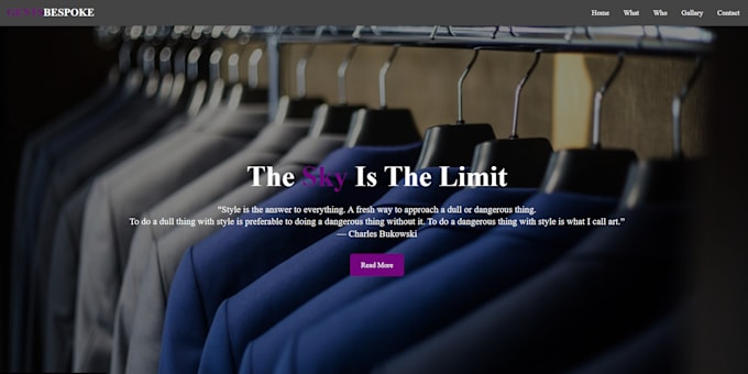 Be Your Frontend Web Developer Using Html Css Bootstrap And Javascript By Michaelokeowo Fiverr
