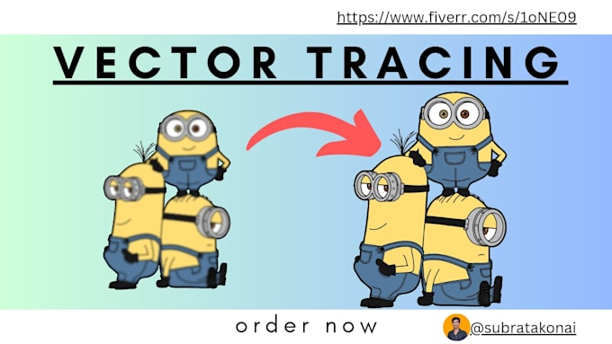 Vector tracing and vector redraw your logo and photos by Subratakonai ...