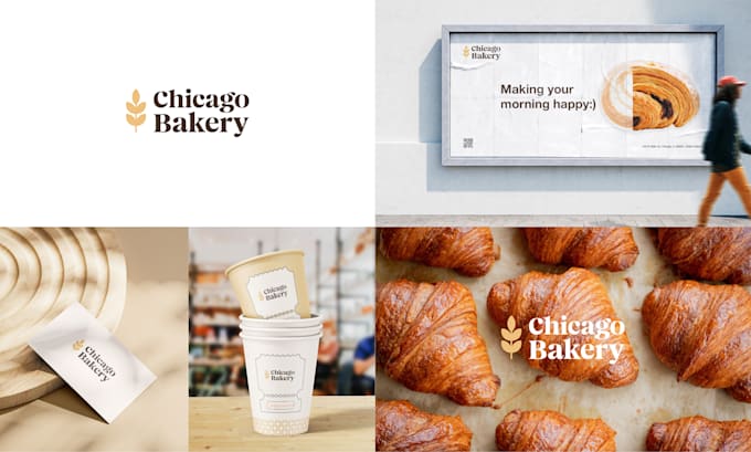 Create a unique professional logo design and mini presentation for it ...