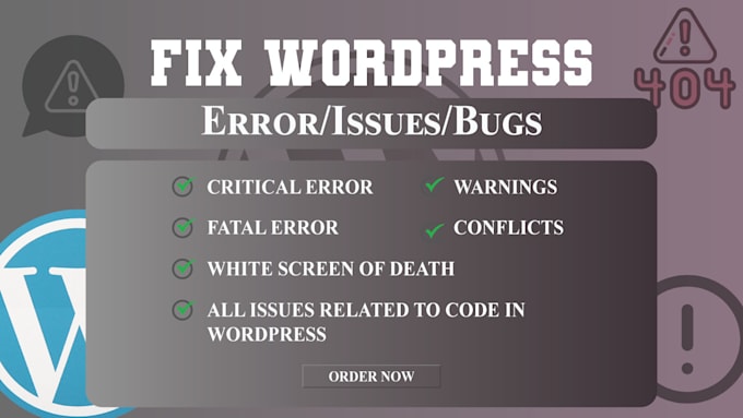 Fix Wordpress Critical Error White Screen And Customize Wordpress By