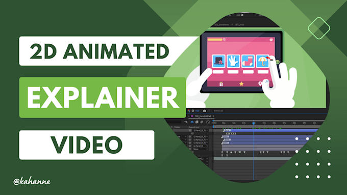 Create a custom 2d animated explainer video by Kahanne | Fiverr
