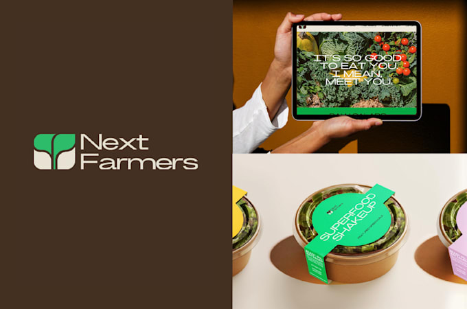 Design your food and retail brand identity by Sunnysideupchua | Fiverr