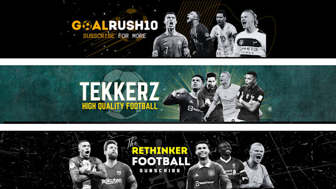 Create football, soccer and sports banner by Mad_maq | Fiverr