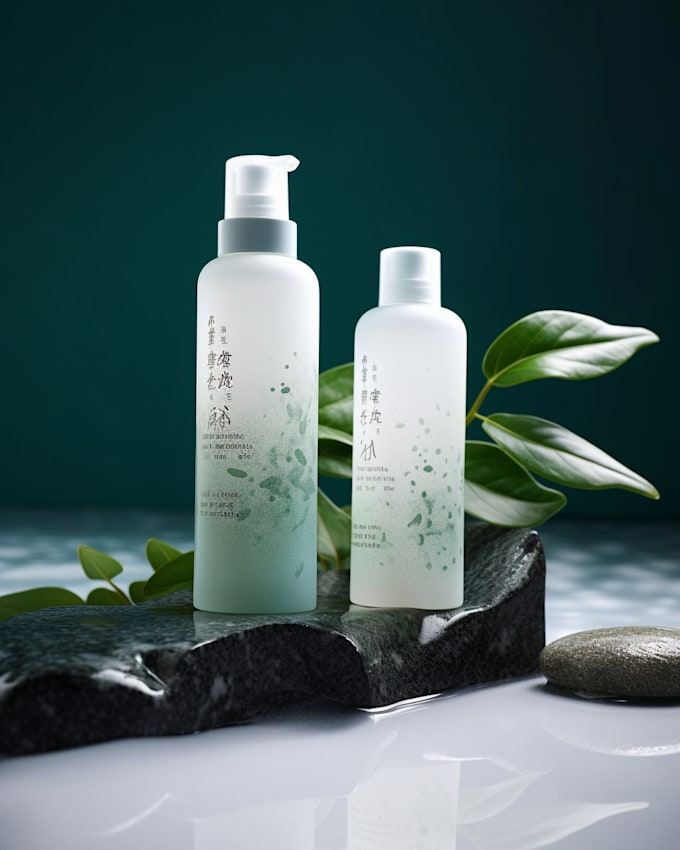 3d cosmetics animation 3d bottle design 3d product animation in c4d 3d ...