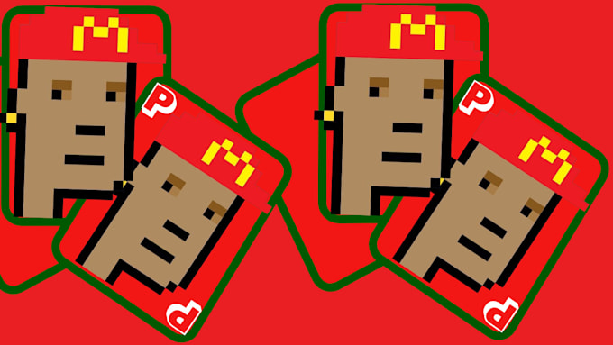 Design custom made anime, footballer, basketballer , nft playing cards ...