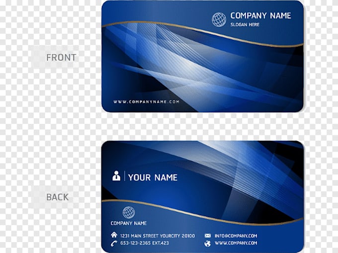 Design professional digital visiting cards by Saimatabassum31 | Fiverr