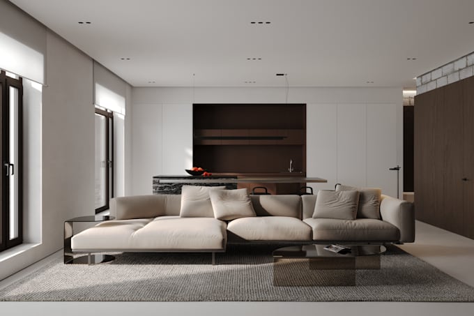 Create high end 3d rendering for your interior project by Jnd_arch | Fiverr