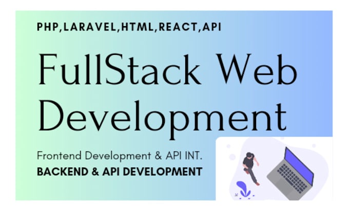 Be your fullstack web developer, php,laravel, reactjs by Webwonderspro ... Be your fullstack web developer, php,laravel, reactjs by Webwonderspro ...