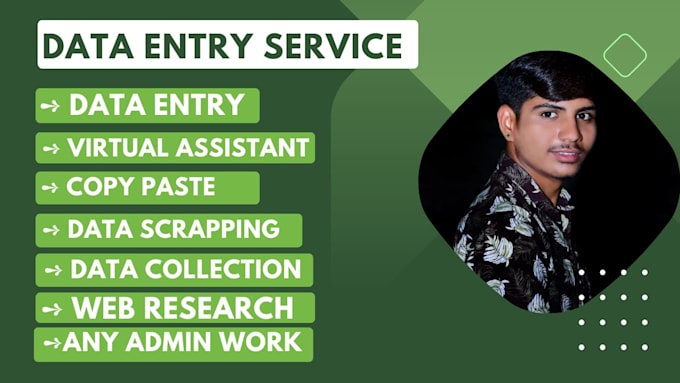 Do accurate data entry, excel expert, data collection, typing, copy paste work by Lax_editor21 ...