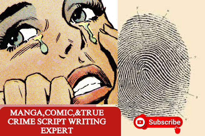Write manga, anime recap video scripts, screenplay, true crime podcasts ...