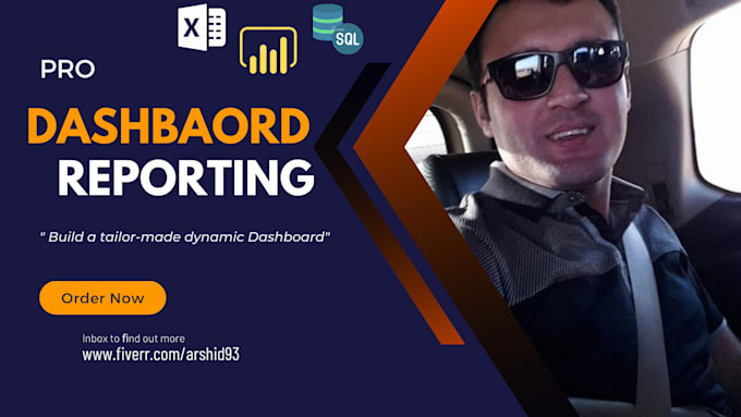 Build a dynamic dashboard in excel and power bi by Arshid93 | Fiverr