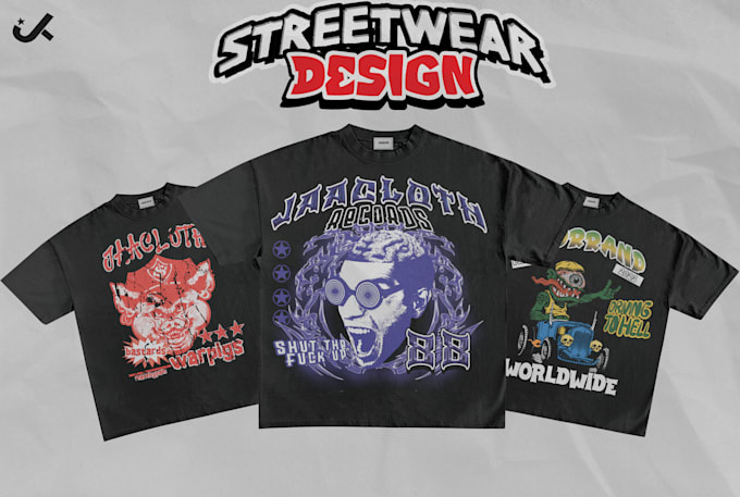 Make custom streetwear designs for your clothing brand by Bajawana | Fiverr