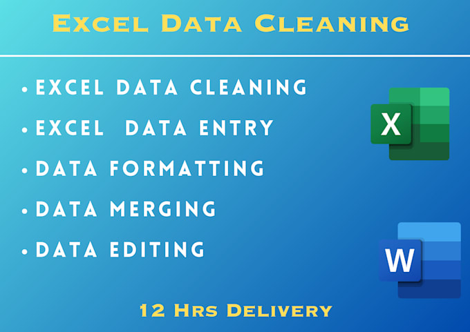 Clean, organize and merge your excel or csv data by Gursimar7 | Fiverr