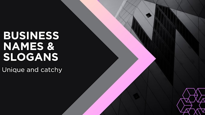 Crafting catchy business names and memorable slogans by Dedunu96 | Fiverr Crafting catchy business names and memorable slogans by Dedunu96 | Fiverr