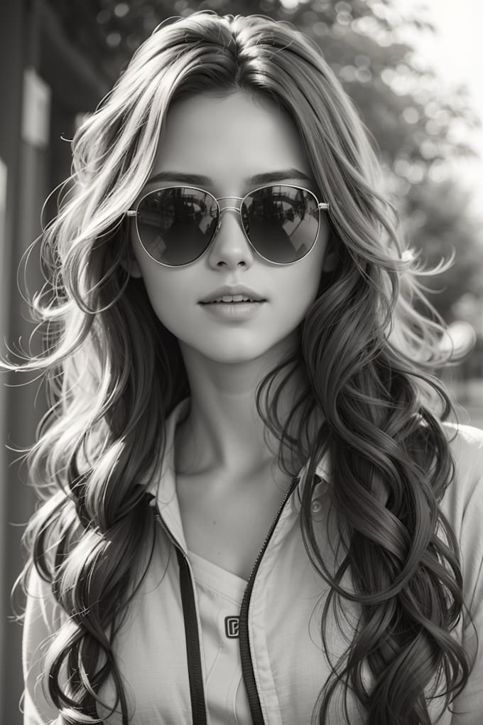 Create a cute girl picture by Dukka_2006 | Fiverr