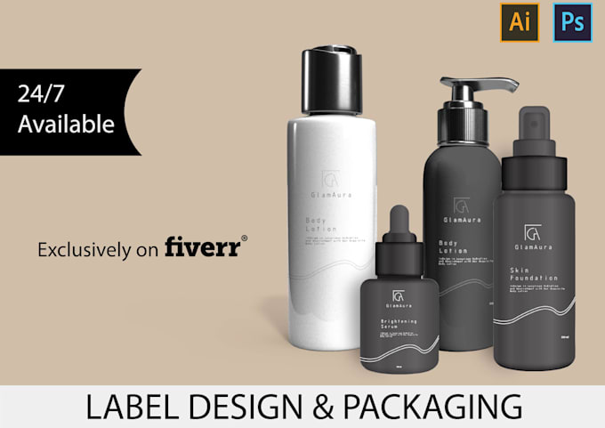 Do product label design and product packaging design by As_designer0 ...