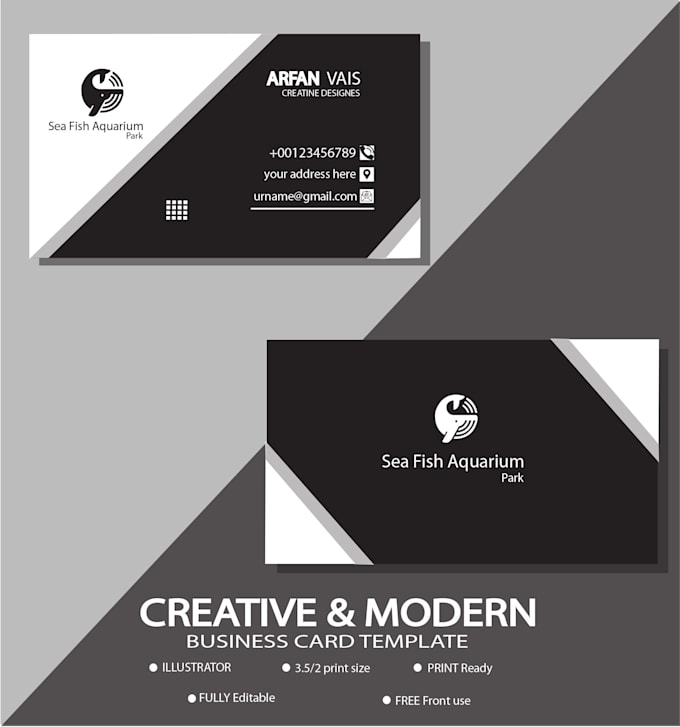 Design business card, make question paper, by Arfan934 | Fiverr