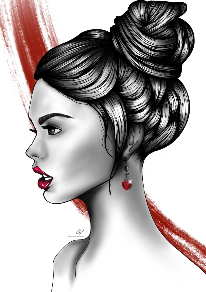 Draw digital figure and portrait illustrations on procreate by Creative ...