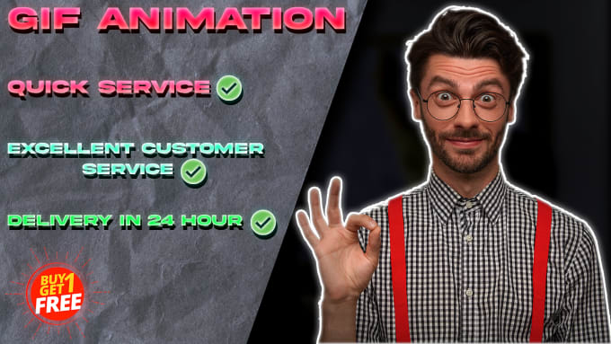 Design professional gif animation for you by Abdelkamel016 | Fiverr