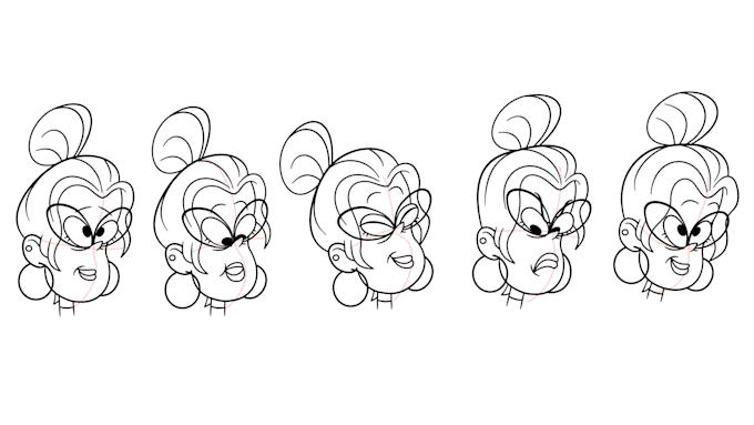 Make you a 2d paperless animation of your character by Royelaceveda ...