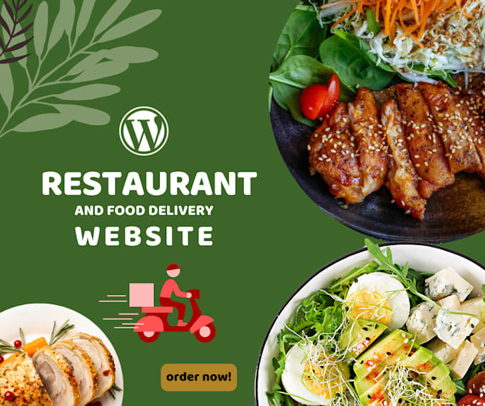 Create restaurant booking and food delivery website by Mdabir2766 | Fiverr