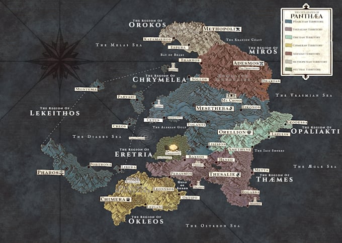 Make your dnd map by Tarot_rose | Fiverr