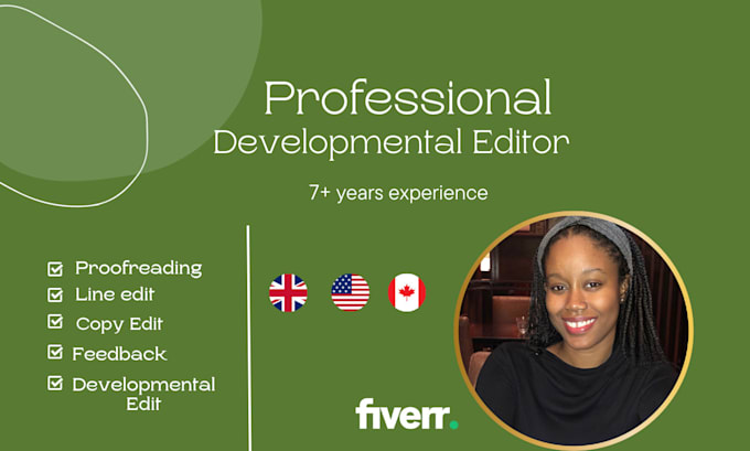 Provide an honest developmental edit for your novel by Sadeknows | Fiverr