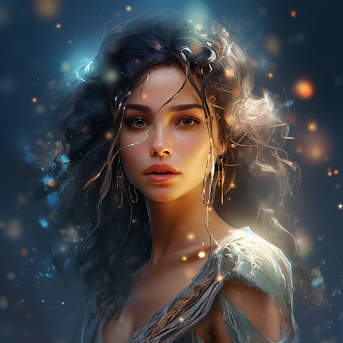 Do fantasy portrait design for you by Skukestea | Fiverr