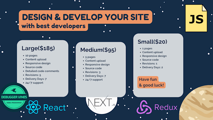 Do Front End Web Development In React Js Typescript Next Js By Debugger Vines Fiverr