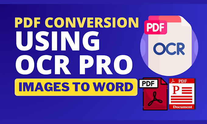 Retype or convert scanned documents using ocr pro by Calltowrite | Fiverr