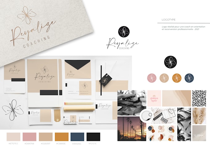 Create a wonderful brand identity by Sandrinedeley | Fiverr