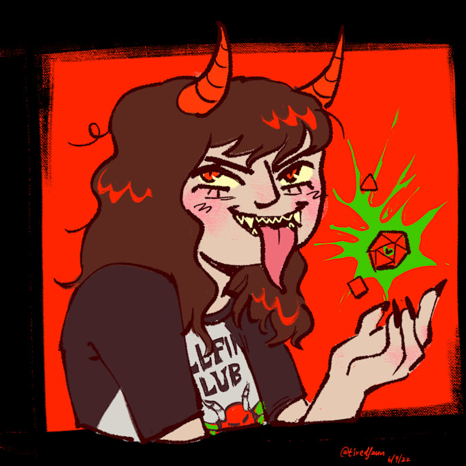 Draw a unique cartoon profile for you by Tired_faun | Fiverr