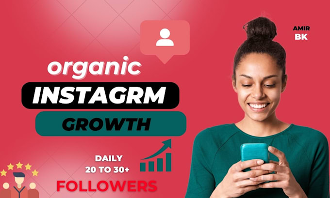 Manage Your Instagram Page For Fast Organic Growth By Amirbakhouche