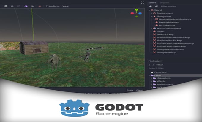 Be your professional godot game developer by Attishno1 | Fiverr