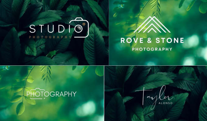 Design photography, signature or watermark, videography logo by Pillay999 | Fiverr