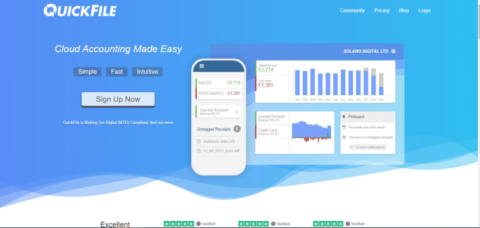Setup your quickfile and bookkeeping by Alijora8 | Fiverr