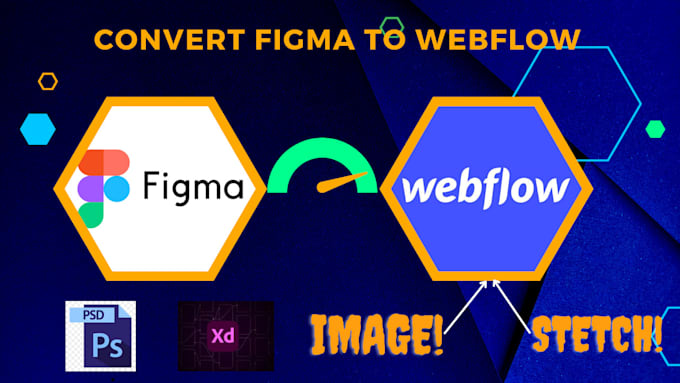 Convert your figma design into a webflow website by Jimmy392 | Fiverr
