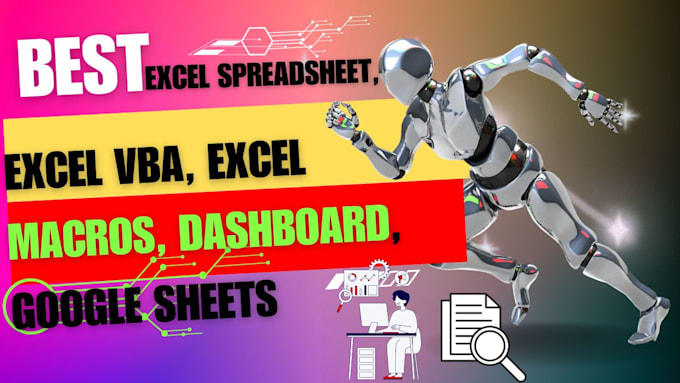 Excel vba, excel macros, dashboard, google sheets by Khorshed009 | Fiverr