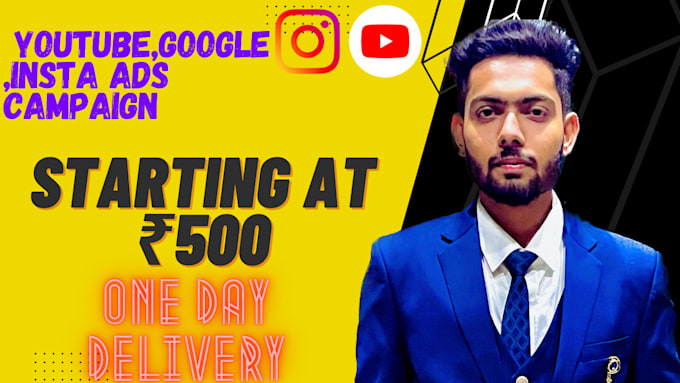 Create youtube and insta ad campaigns for brands or products by ...