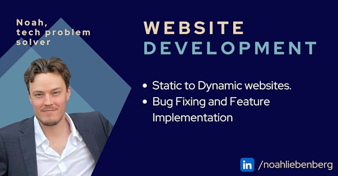 Build your custom full stack website by Noahliebenberg | Fiverr Build your custom full stack website by Noahliebenberg | Fiverr