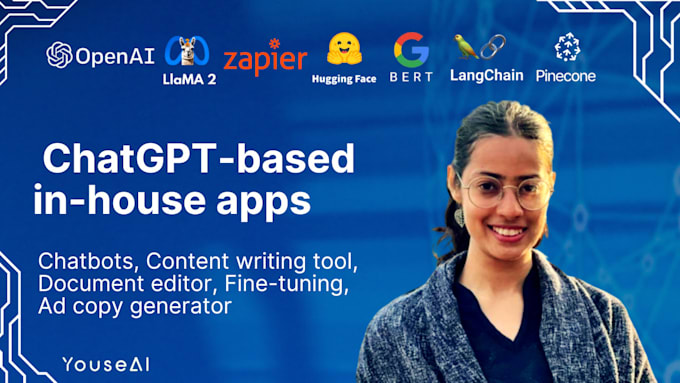 Make custom chat gpt chatbot, chat gpt content writer, chatgpt app ...