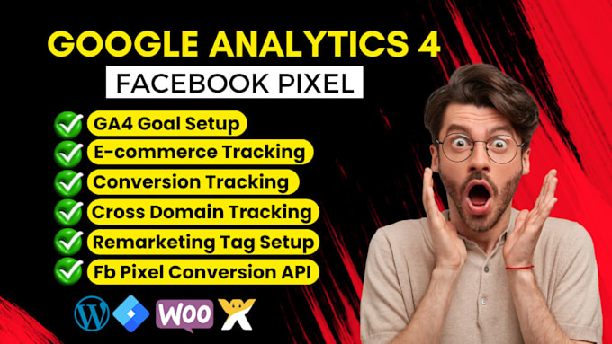 Setup google analytics 4 facebook pixel conversion api ga4 ecommerce tracking by Web_analyst ...