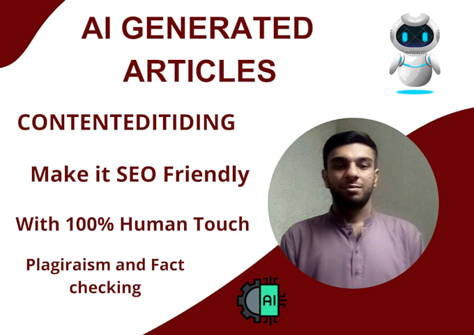 Edit fact check and proofread your ai content in 24 hours by Rowell_m | Fiverr