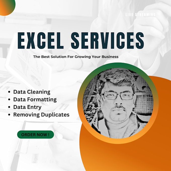 Clean, organize and format any excel data by Vikranth_excel | Fiverr