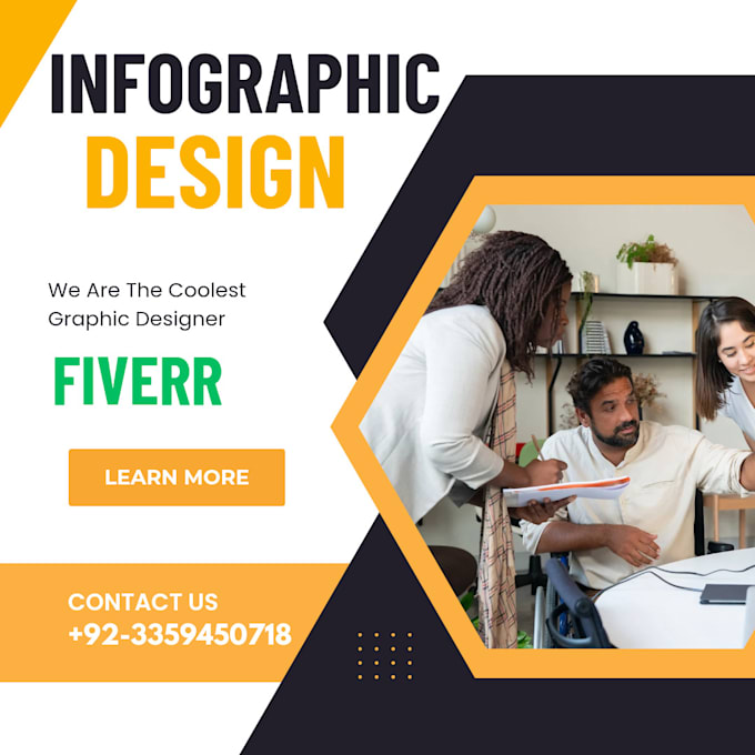 Create a unique professional infographic design for you by Arshad_dawar | Fiverr