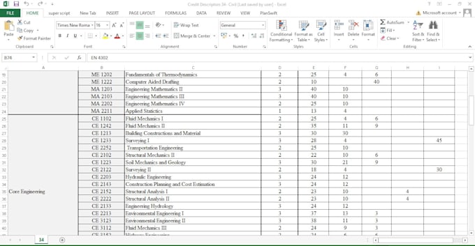 Do data entry on microsoft excel by Safwath135 | Fiverr